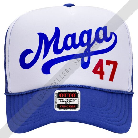 OTTO | Accessories | Trump Maga Dodgers Custom Mash Up Logo Foam ...